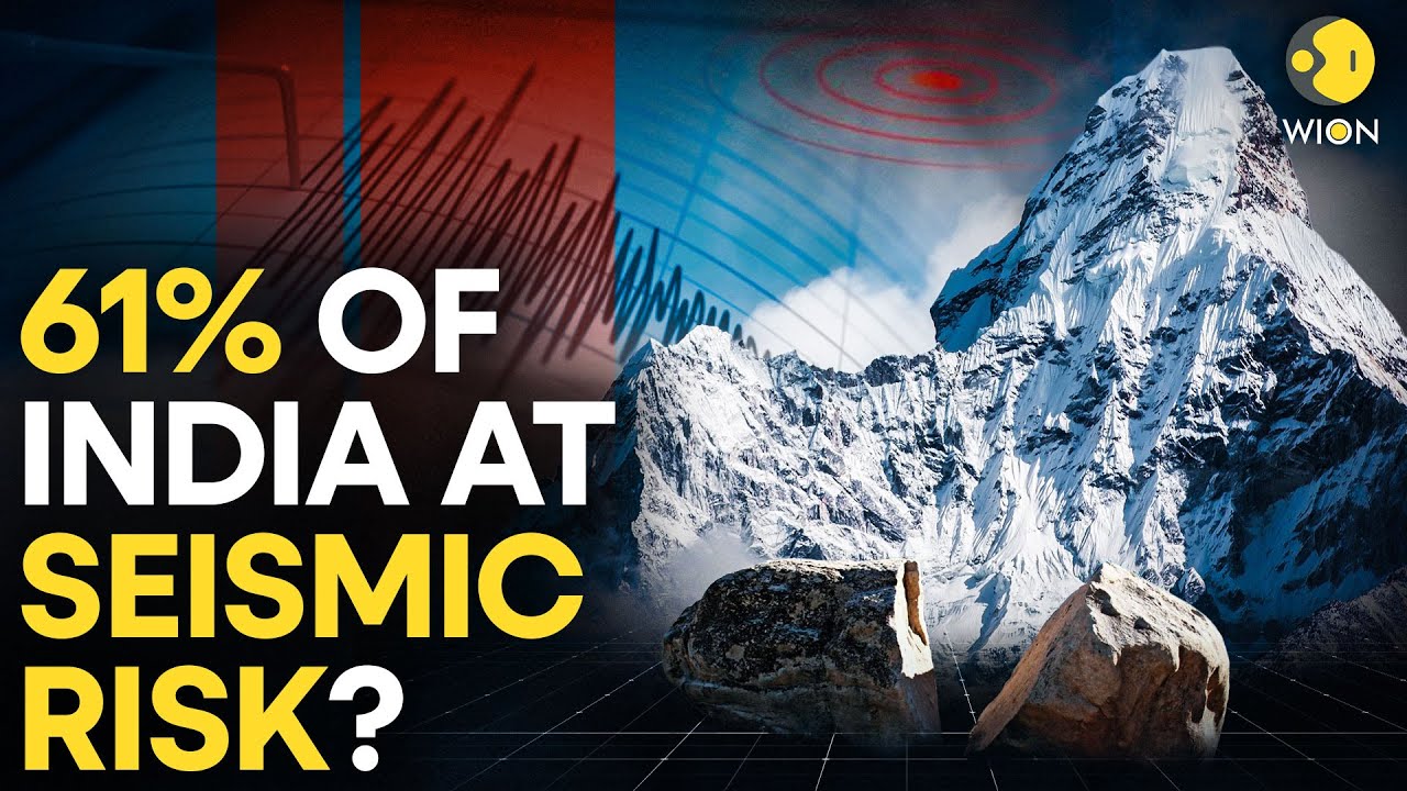 61% of India at HIGH RISK?! India's New Seismic Map Reveals SHOCKING ...
