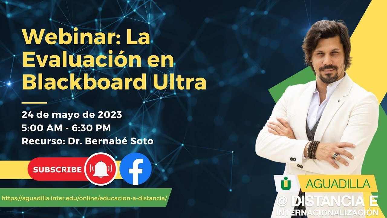 Webinar: La evaluación en Blackboard Ultra - YouTube