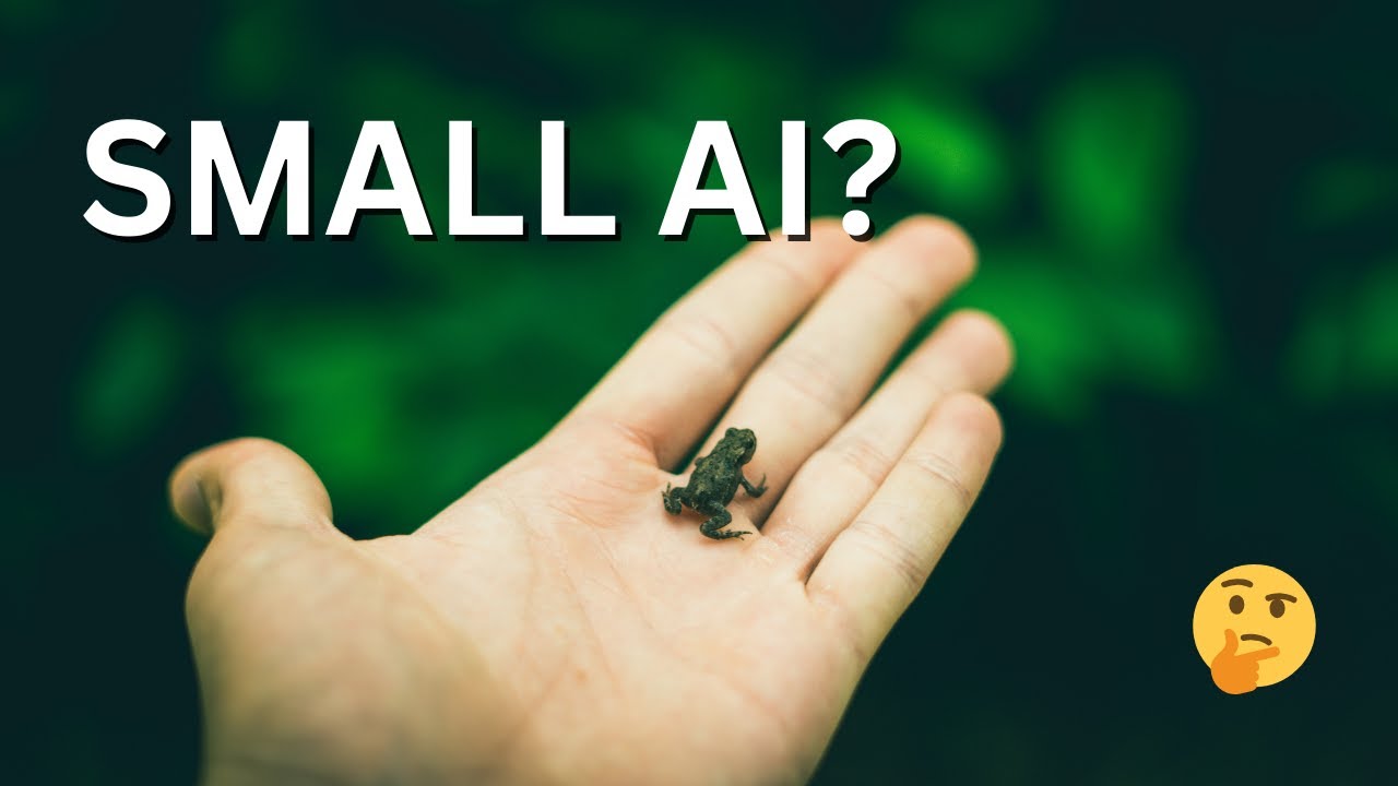 WSJ: For AI Giants, Smaller Is Sometimes Better - YouTube