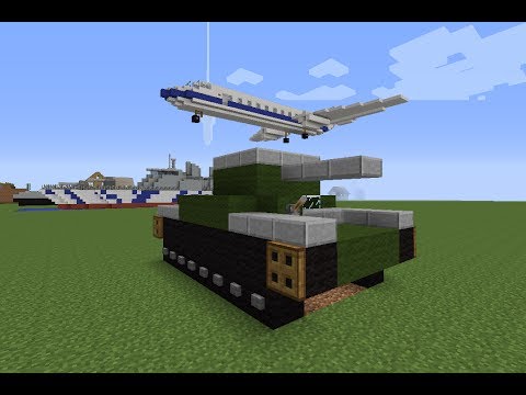 Cool Minecraft Tutorial: M13/40 Tank! - YouTube