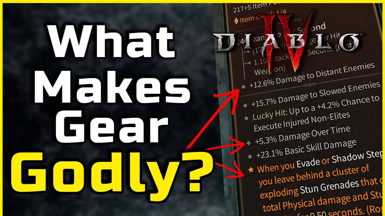 What to ACTUALLY Look for on Gear to be More Powerful - Diablo 4 - YouTube