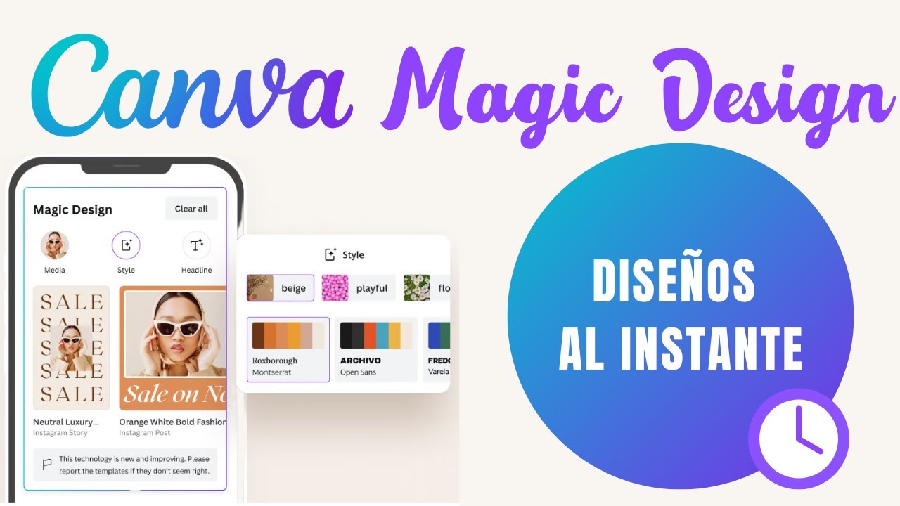 Canva Magic Design - Diseños con IA al INSTANTE - YouTube