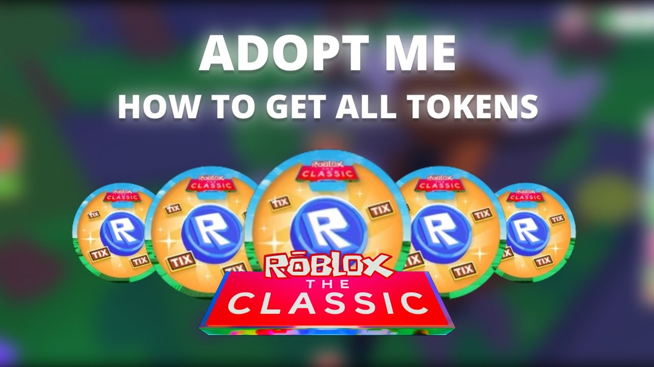 (CLASSIC EVENT) How to get all Tokens in Adopt Me - Roblox: Adopt Me ...
