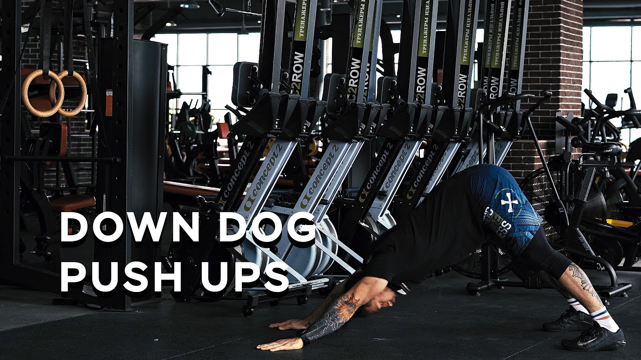 Down Dog Push Ups - YouTube