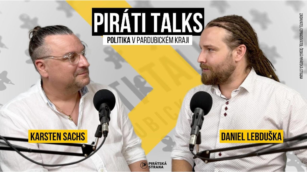 #14| PIRÁTI TALKS | Politika nejen v Pardubickém kraji | Karsten Sachs ...