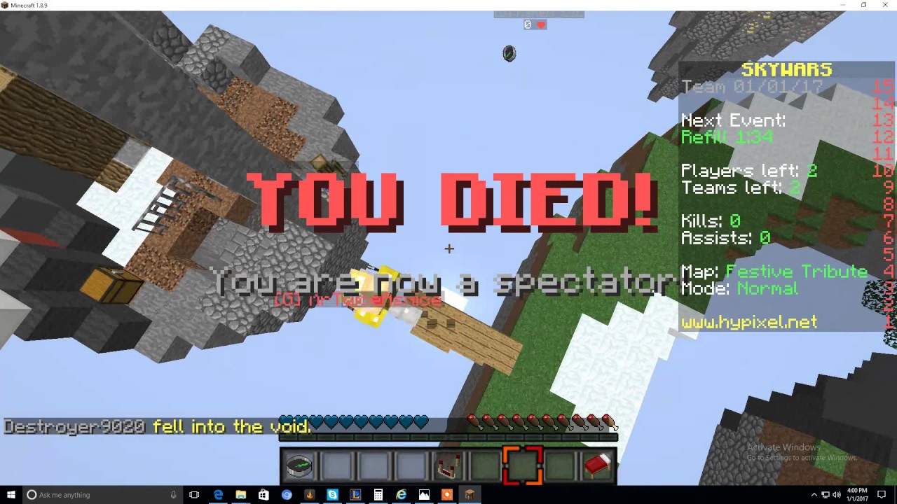 Minecraft I am stone challenge - YouTube