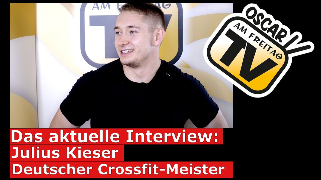 Das aktuelle Interview: Julius Kieser, Deutscher Crossfit-Meister - YouTube