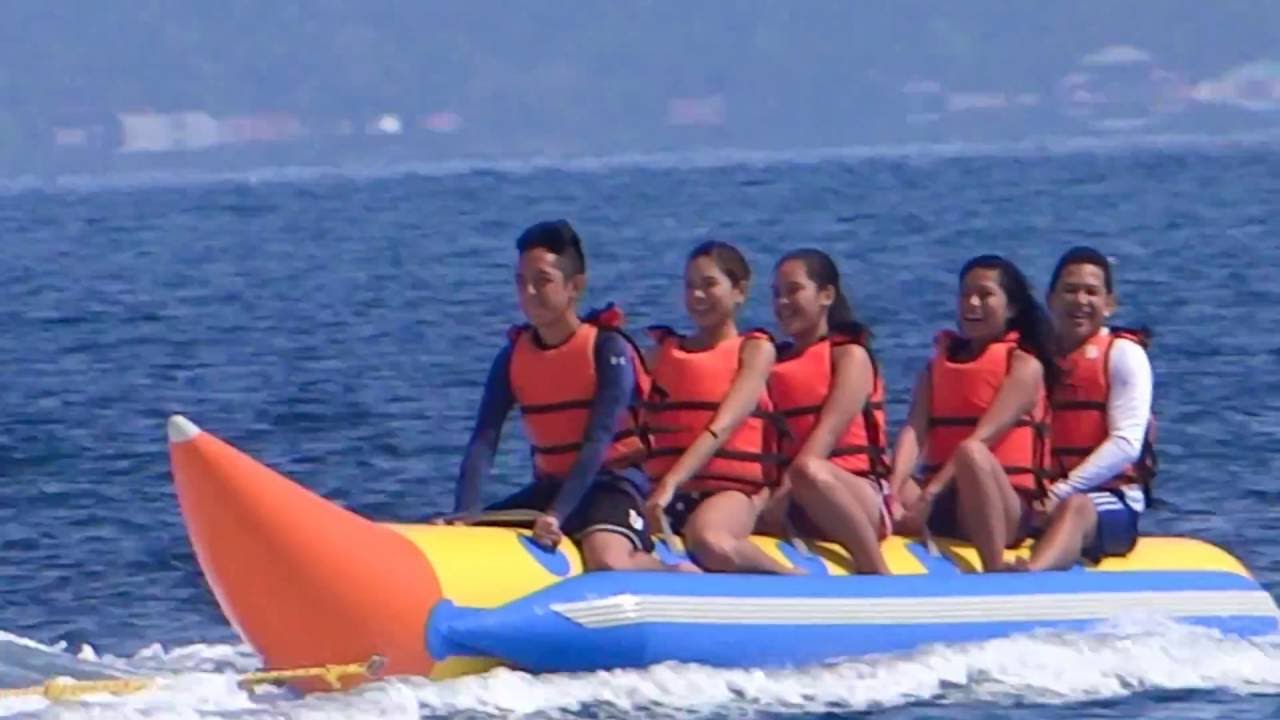 Banana Boat Adventure @ SAMAL Island - YouTube