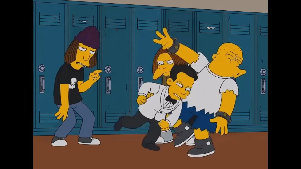 The Simpsons - School Hero! - YouTube