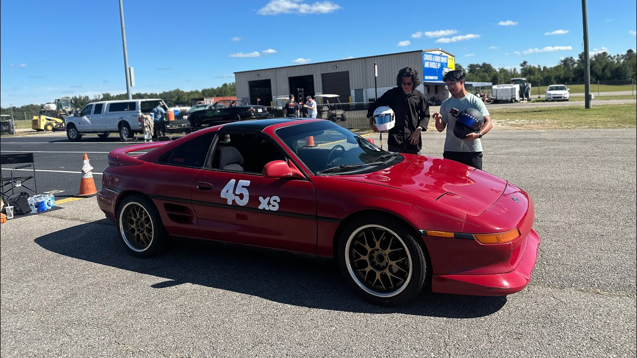 VMSC VMP Autocross 9/8/2024 1991 Toyota MR2 - YouTube