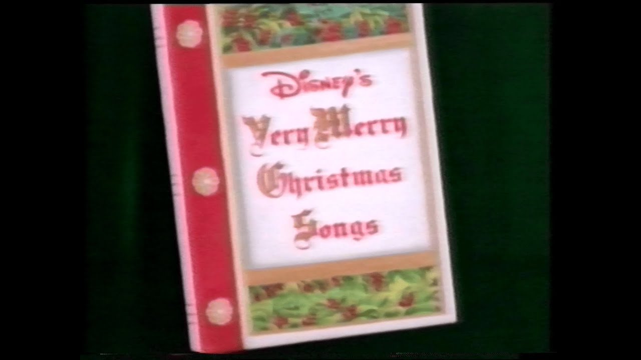 Disney's Sing Along Songs: Very Merry Christmas Songs New Zealand VHS ...