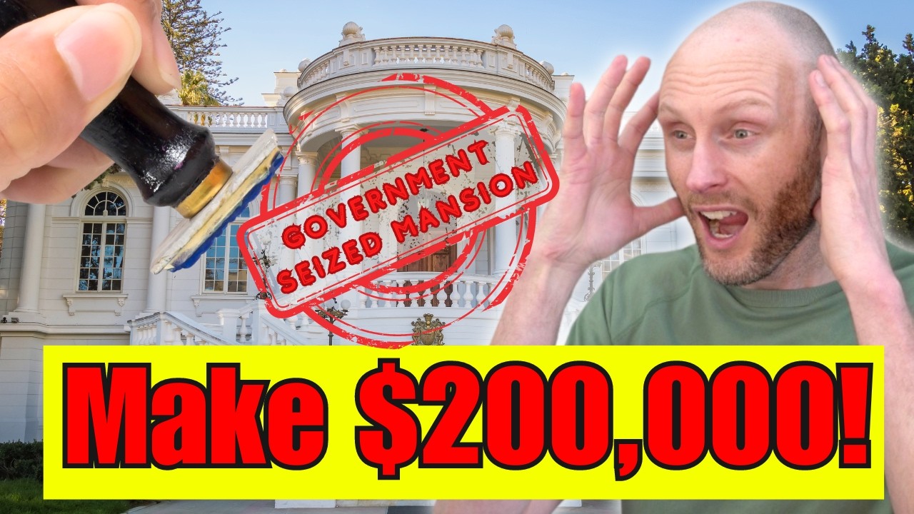 Make $200,000 With A Government Seized House | Here - YouTube