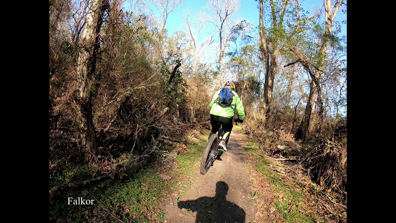 Acadiana Park Mountain Bike Trail - YouTube