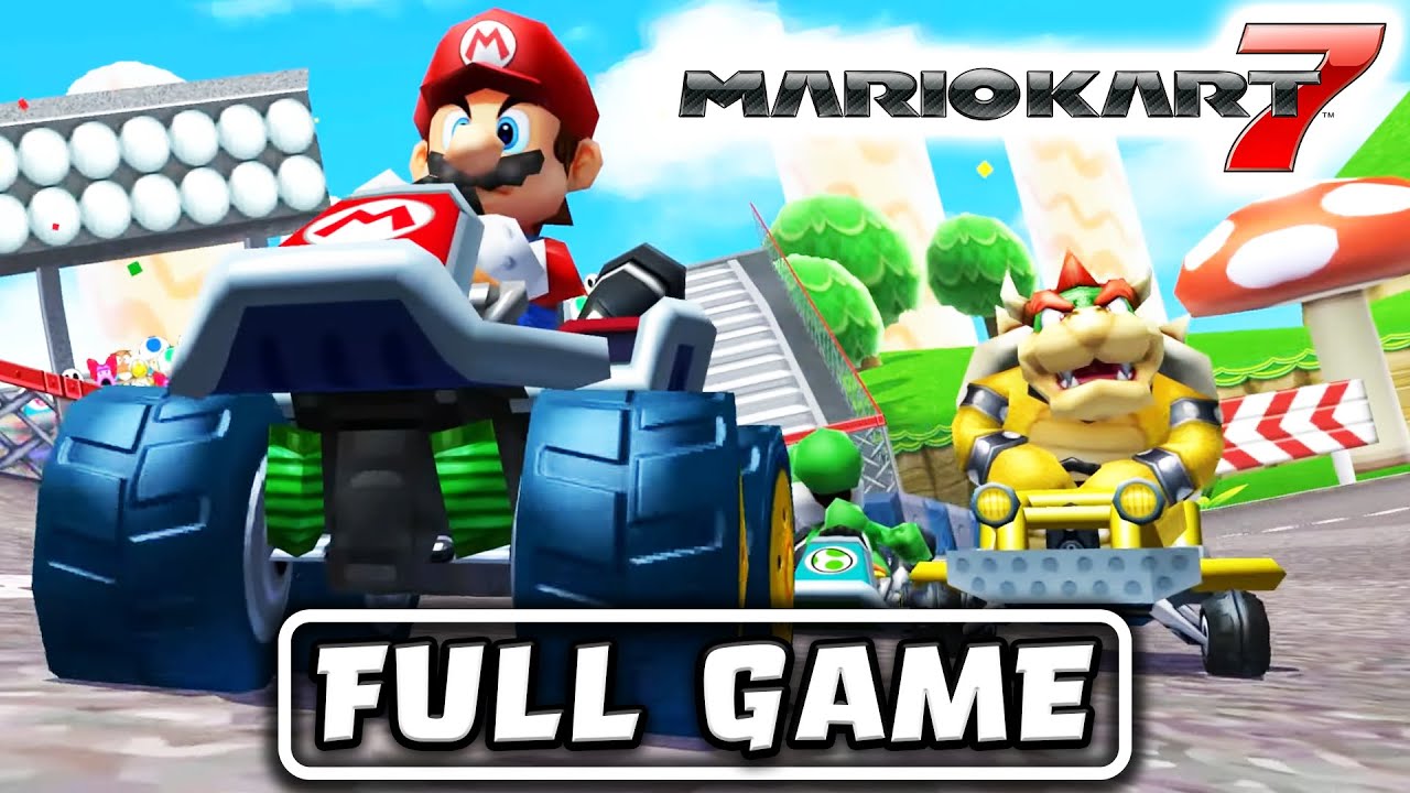 MARIO KART 7 HD - FULL GAME All Courses 3 Stars Ranking - No Commentary (4K 60FPS) - YouTube Music