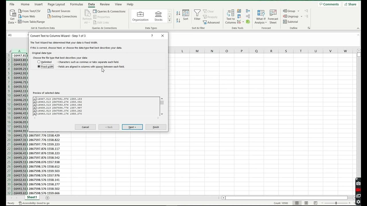 AutoCad Civil 3d Tutorial: Converting text in to csv file - YouTube