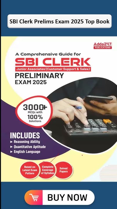 Best SBI Clerk Book For Prelims | SBI Clerk Books for Preparation 2025 ...