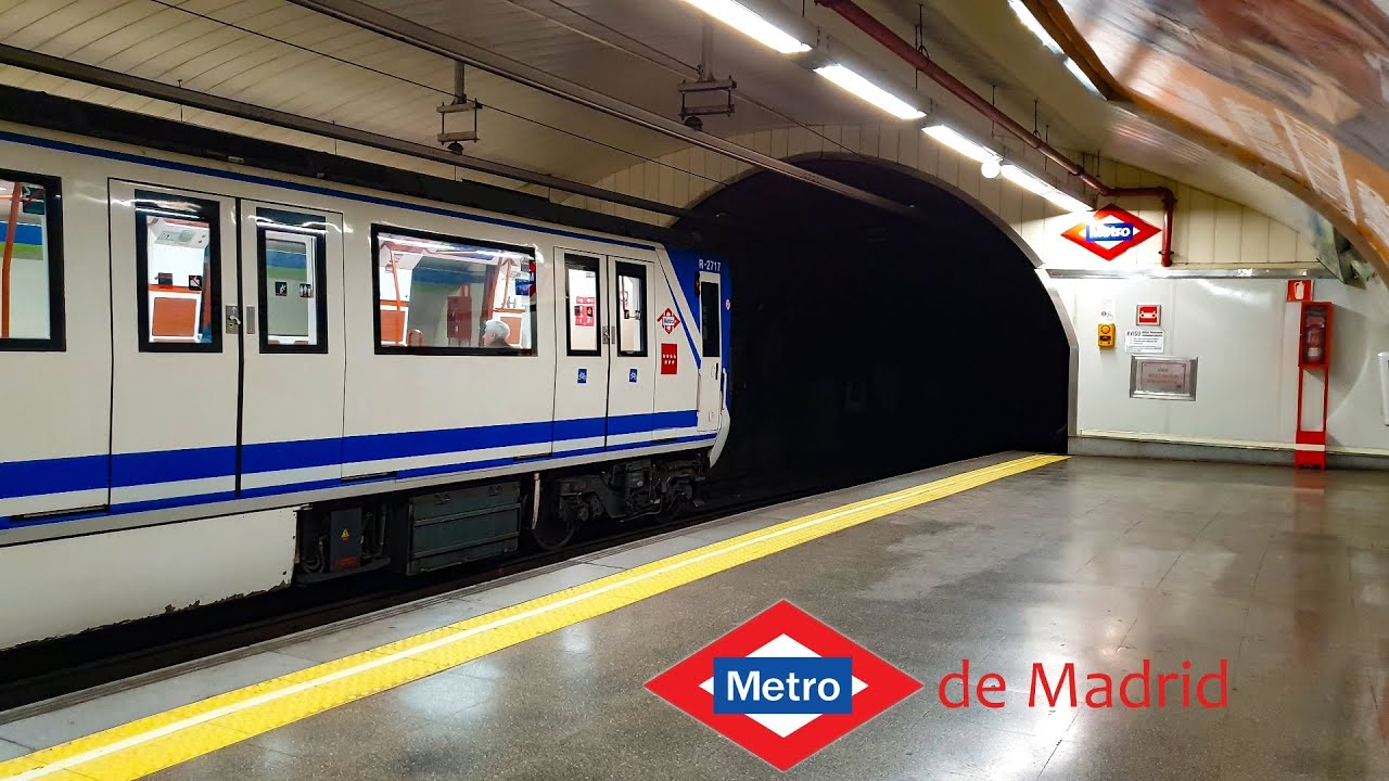 Madrid subway / Metro de Madrid - YouTube