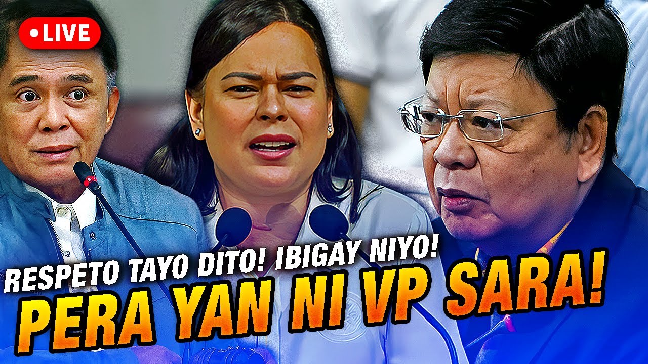 🔴LIVE: PERA LANG YAN, PERO BASTUSAN NA TO! NAGSIGAWAN DAHIL SA BUDGET ...