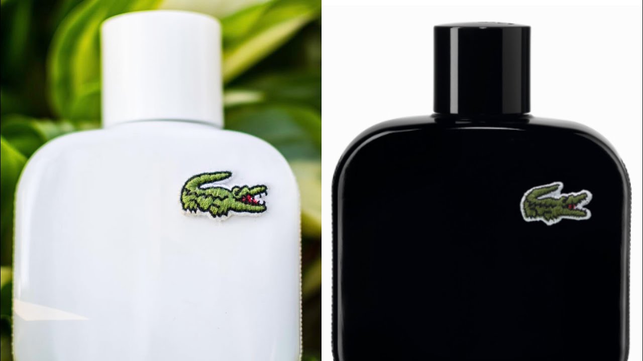 Lacoste white vs lacoste noir intense (black) 🔝 - YouTube