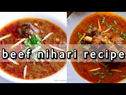 Beef nihari recipe|| nalli nihari recipe|| 𝑅𝒪𝒴𝒜𝐿 𝒞𝐻𝐸𝐹 - YouTube