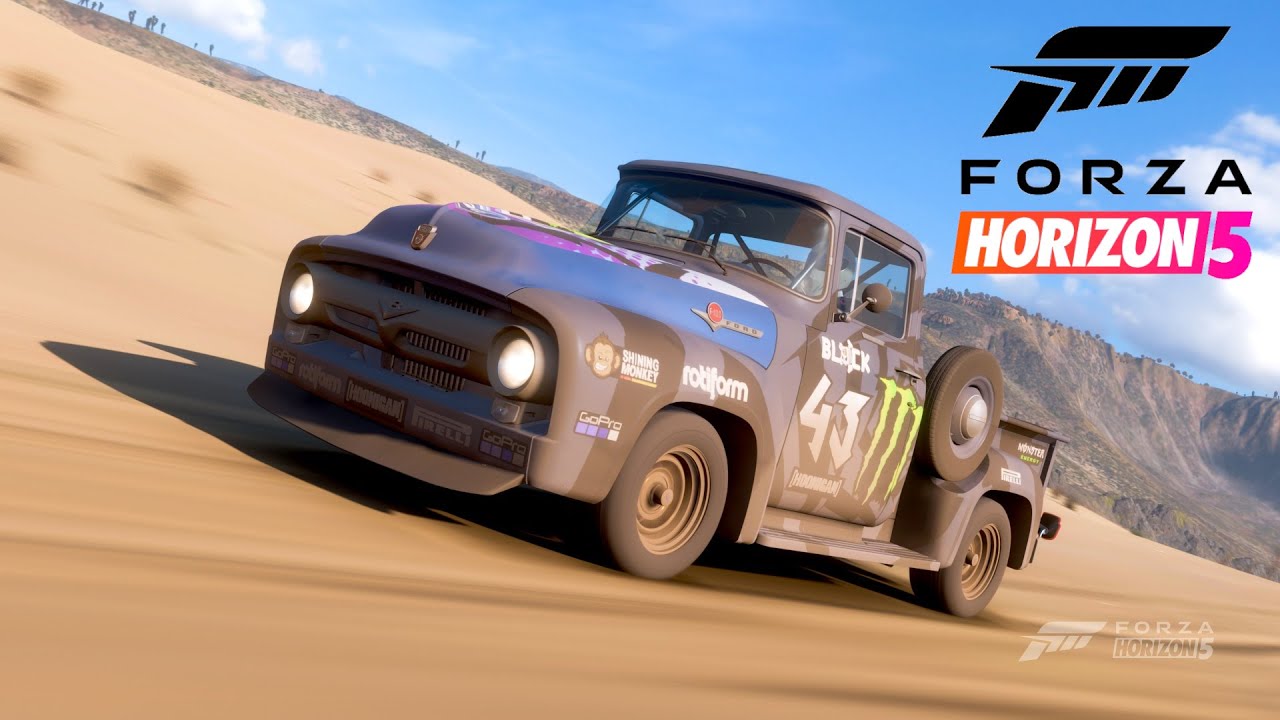 Una Ford F-100 del 56 en un rally - Forza Horizon 5 - YouTube