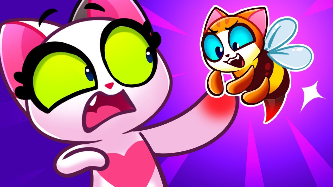 Leo Is a Bee 🐝 Some Bugs Bite 🦟🐜|| Kids Cartoons by Purr-Purr Tails 🐾 ...