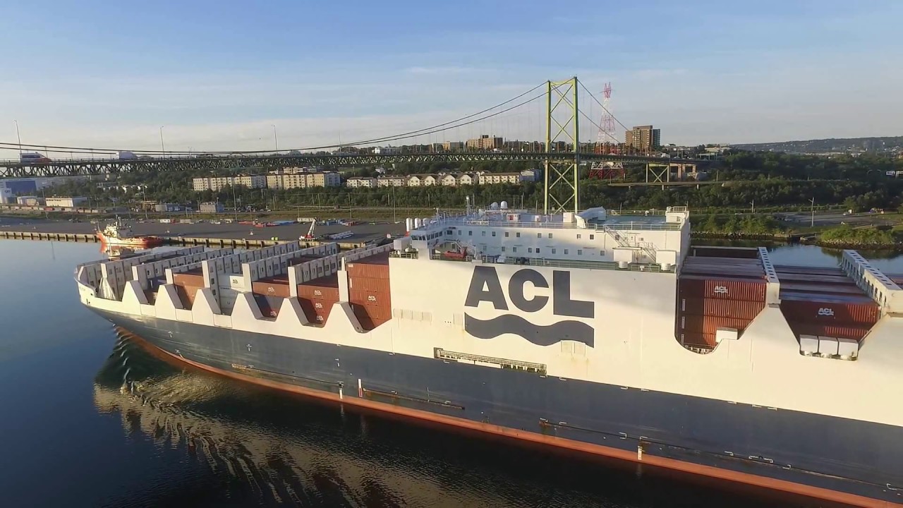 New CONRO Vessel ATLANTIC STAR Departing Halifax, NS - Under MacKay ...