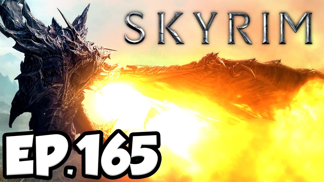 Skyrim: Remastered Ep.165 - ESCAPE FROM CIDHNA MINE, MADANACH VS THONAR ...