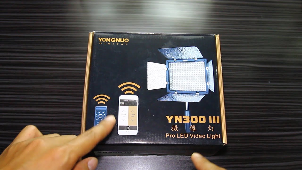 Lighting youtubers Pemula | YONGNUO YN 300 III - YouTube
