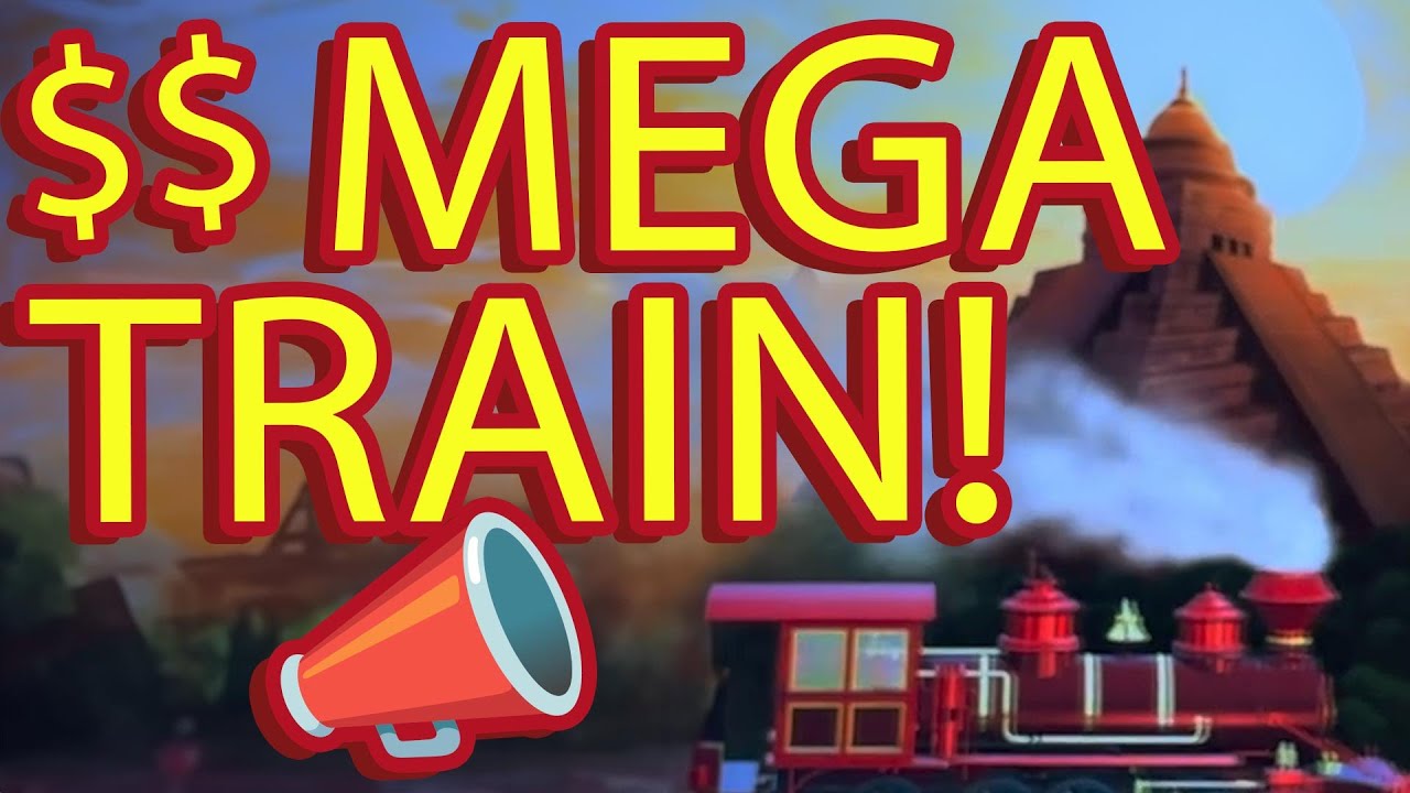 TRIP ON THE MEGA TRAIN - YouTube