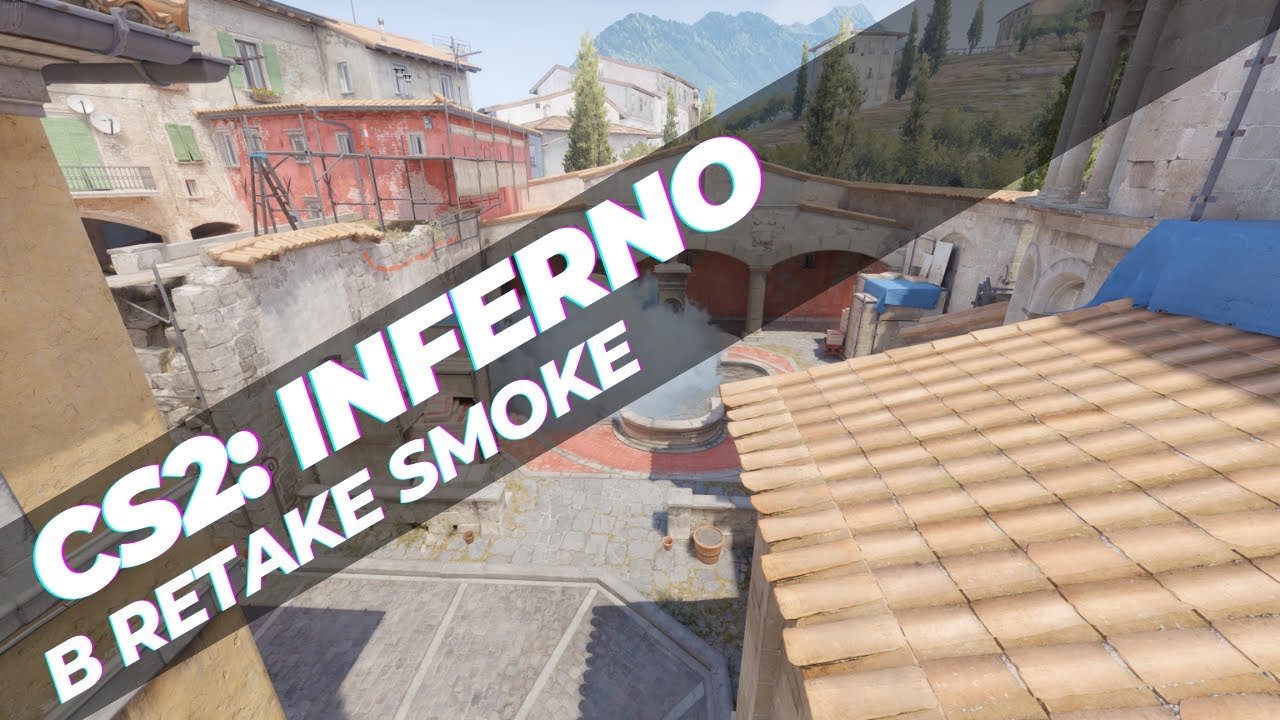 CS2: Inferno CT Retake B Smoke from CT Spawn - YouTube