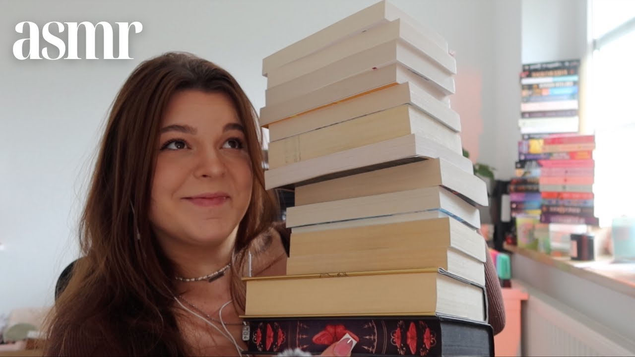 ASMR the 15+ books i read in may 🕯️💗 *whispered reading wrap up* - YouTube