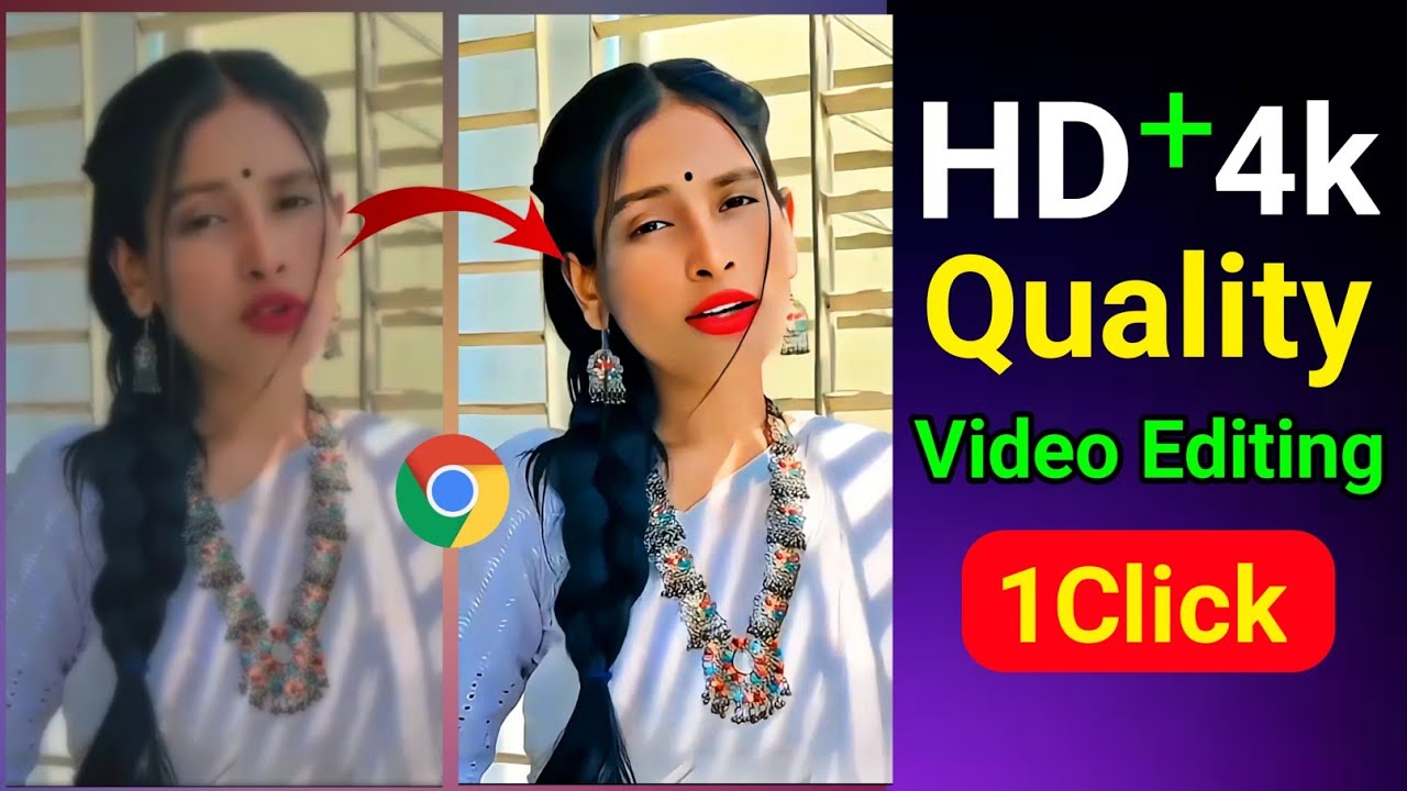 How To Convert Normal Video To 4k Ultra HD Video Editing... - YouTube