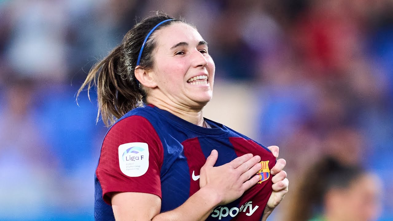 MARIONA: TODOS sus GOLES esta temporada en Liga F - YouTube