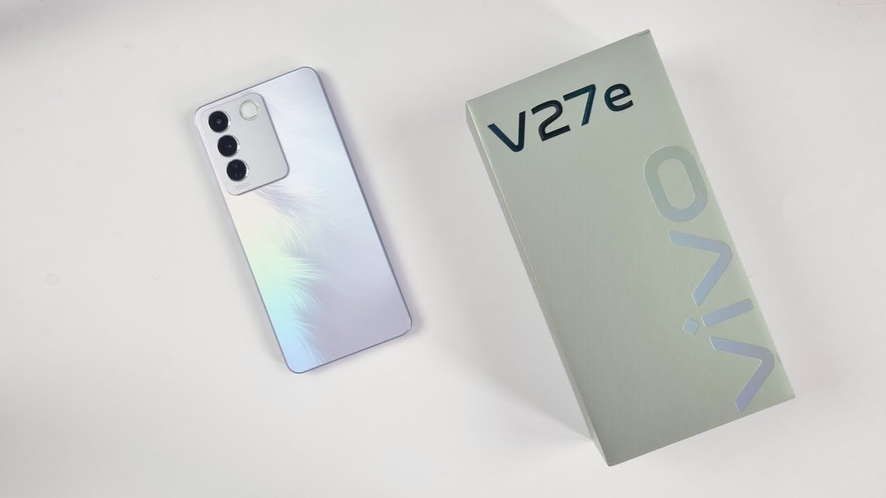 Vivo V27e Lavender Purple Unboxing & Camera Test - YouTube