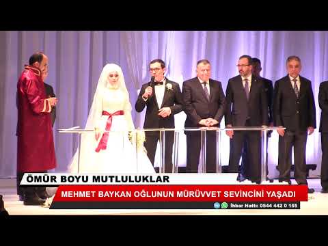 Mehmet Baykan oğlunun mürüvvet sevincini yaşadı