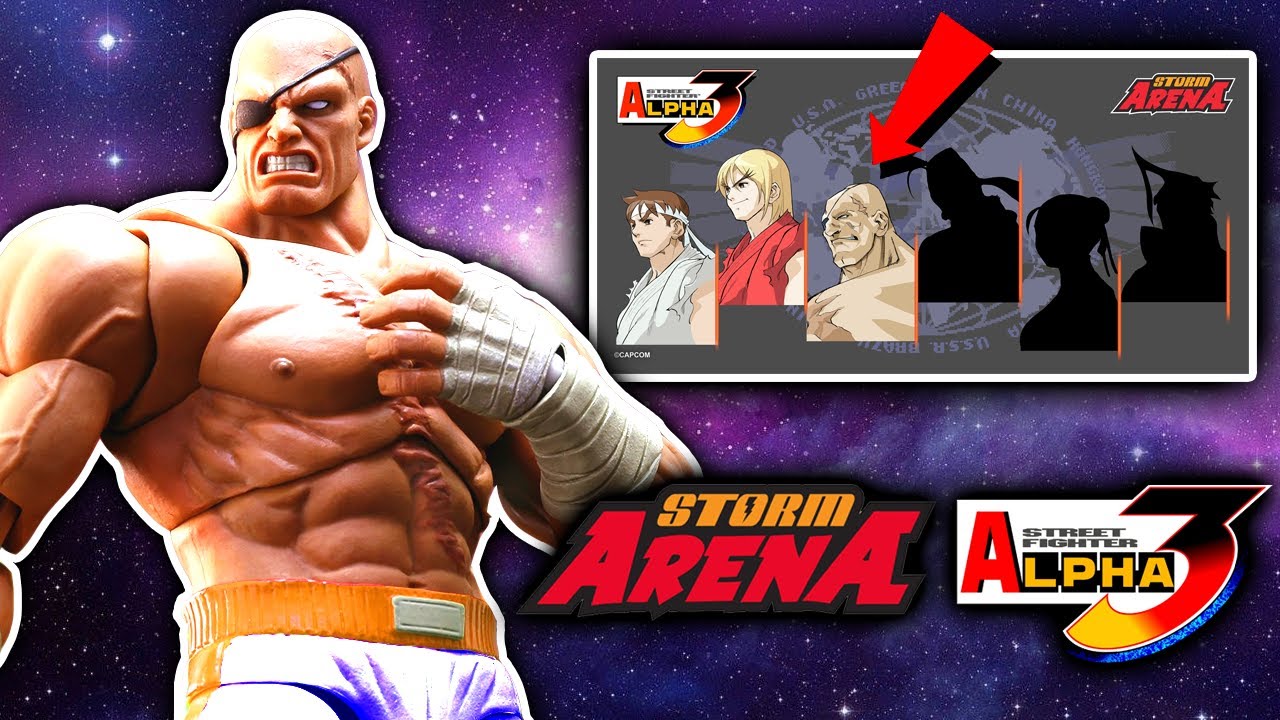 STORM ARENA STREET FIGHTER ALPHA 3 ANNOUNCES SAGAT AND 3 MORE MYSTERY ...