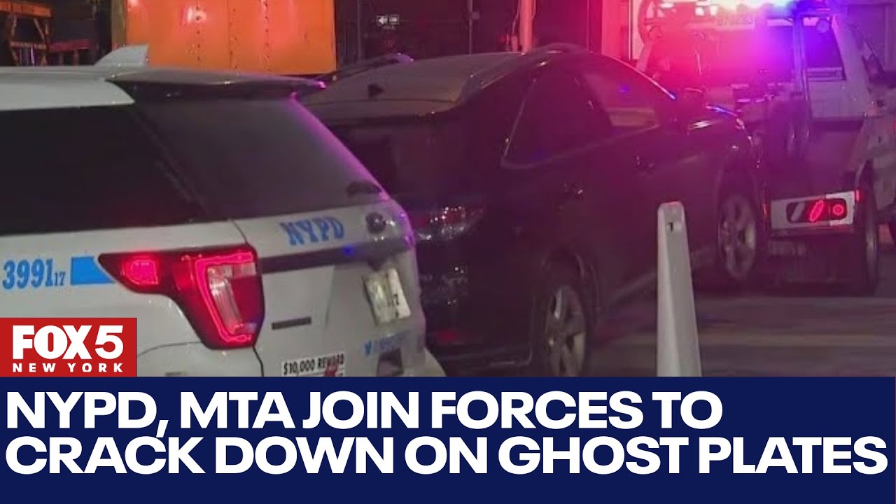 NYPD, MTA join forces to crack down on ghost plates in NYC - YouTube