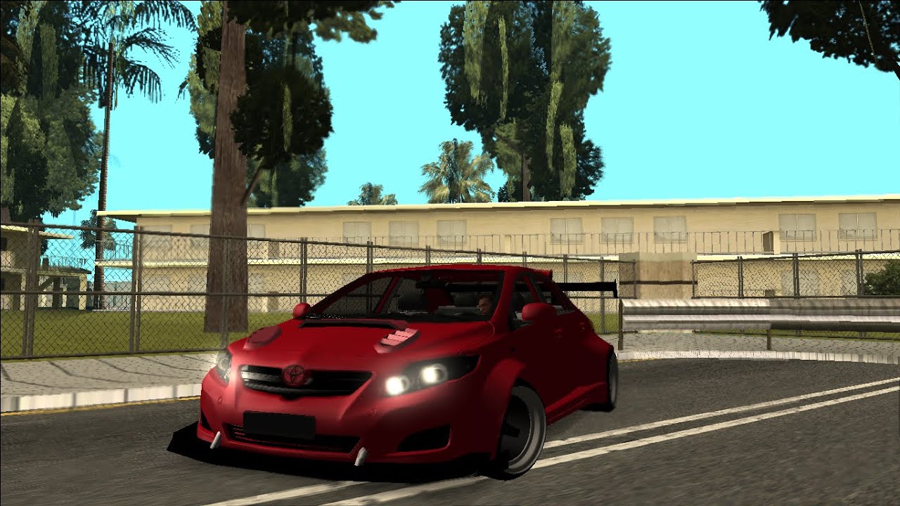 Corolla E140 modified GTA SA - YouTube