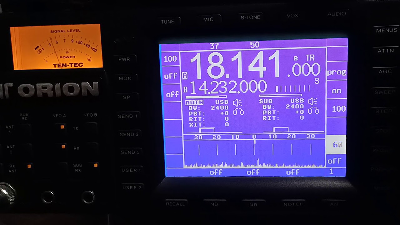 W5JI nice signal on 17m - YouTube