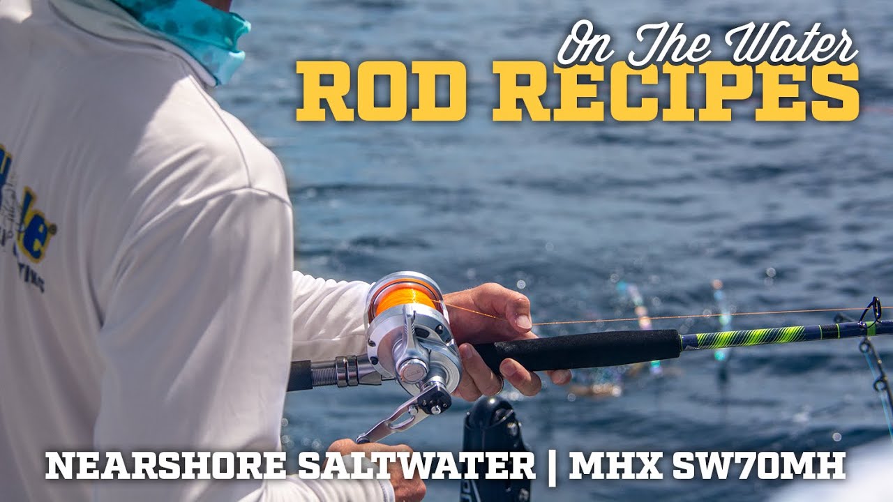 Spiral Wrap Nearshore Saltwater Fishing Rod Recipe | SW70MH-MHX ...
