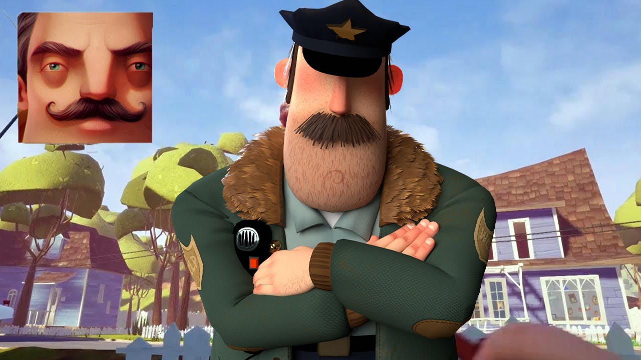 Hello Neighbor - My New Neighbor Hello Neighbor 2 Police Keith Nielsen ...