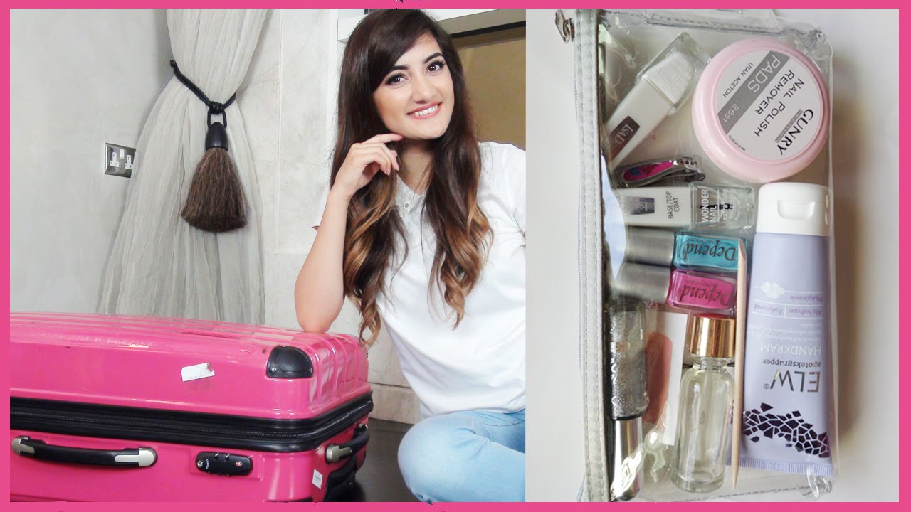 حقيبة السفر الخاصة بالمناكير مع Packing The Traveling Nail Essentials ...