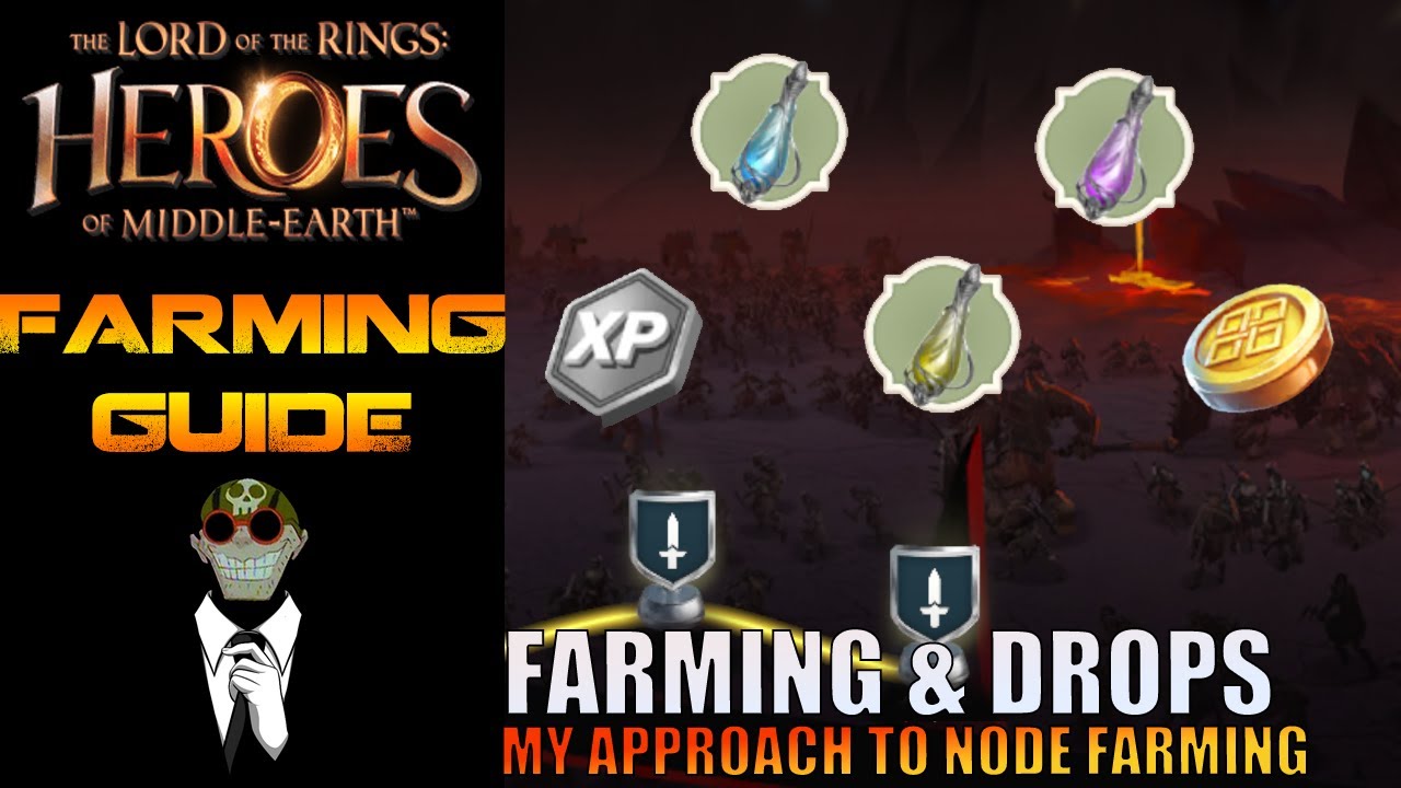 LoTR:HoME Farming & Droprates! This is how I do my farming! - YouTube