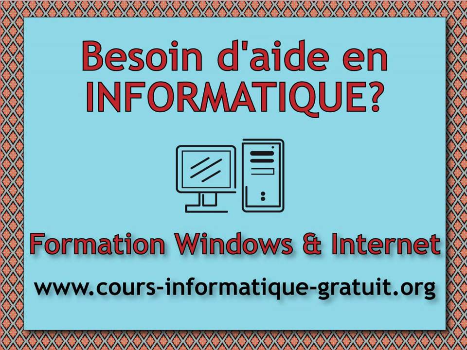 Introduction au cours d'informatique - Formation et Cours Windows XP ...