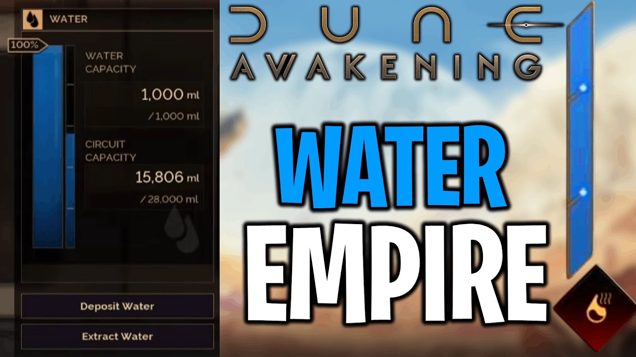 Get Lots Of Water In Dune Awakening! - YouTube