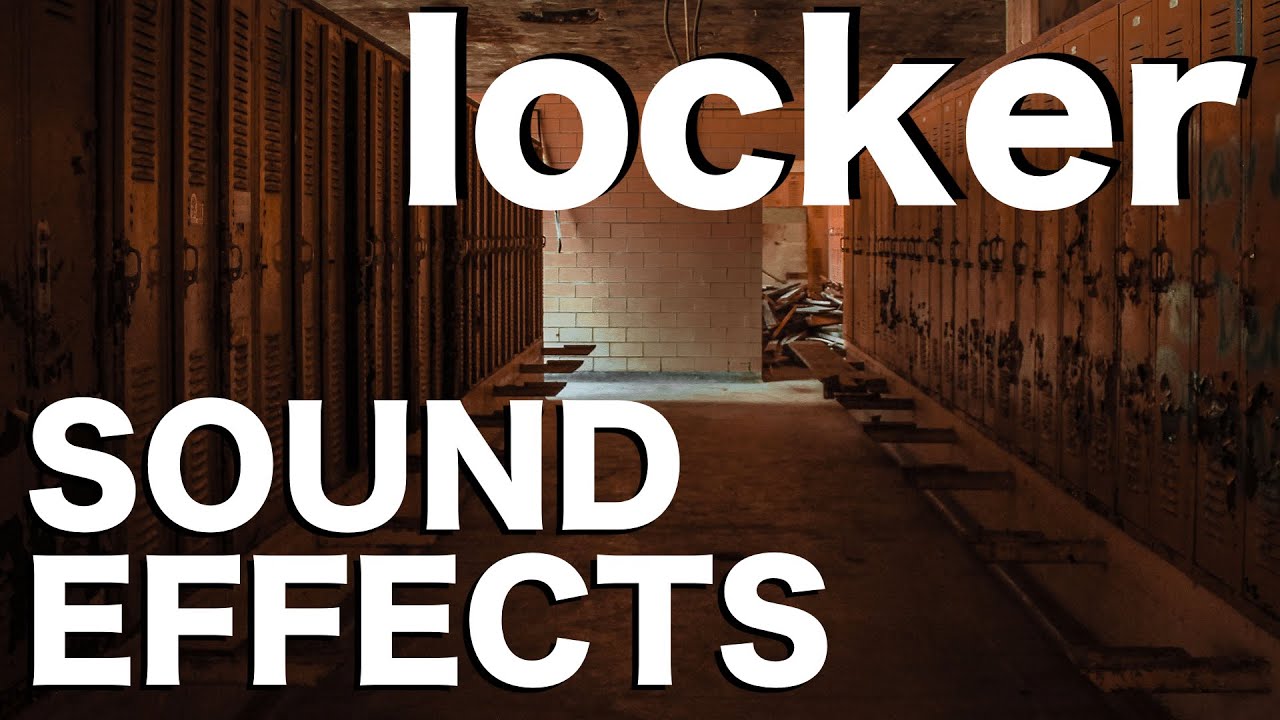 ロッカー開閉音[LOCKER OPEN CLOSE SOUNDS][ちょいホラー] [SOUND EFFECTS] - YouTube