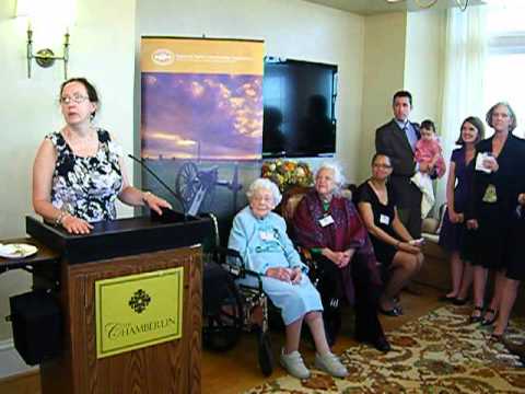 Pam Goddard, NPCA Reception, The Chamberlin, Fort Monroe, April 21 ...