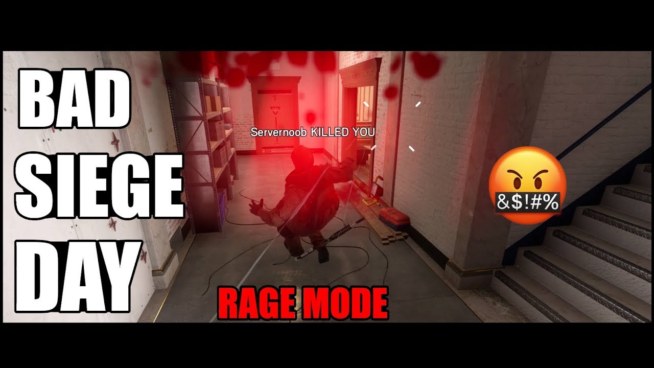 Bad Siege Day - Rainbow Six Siege - YouTube