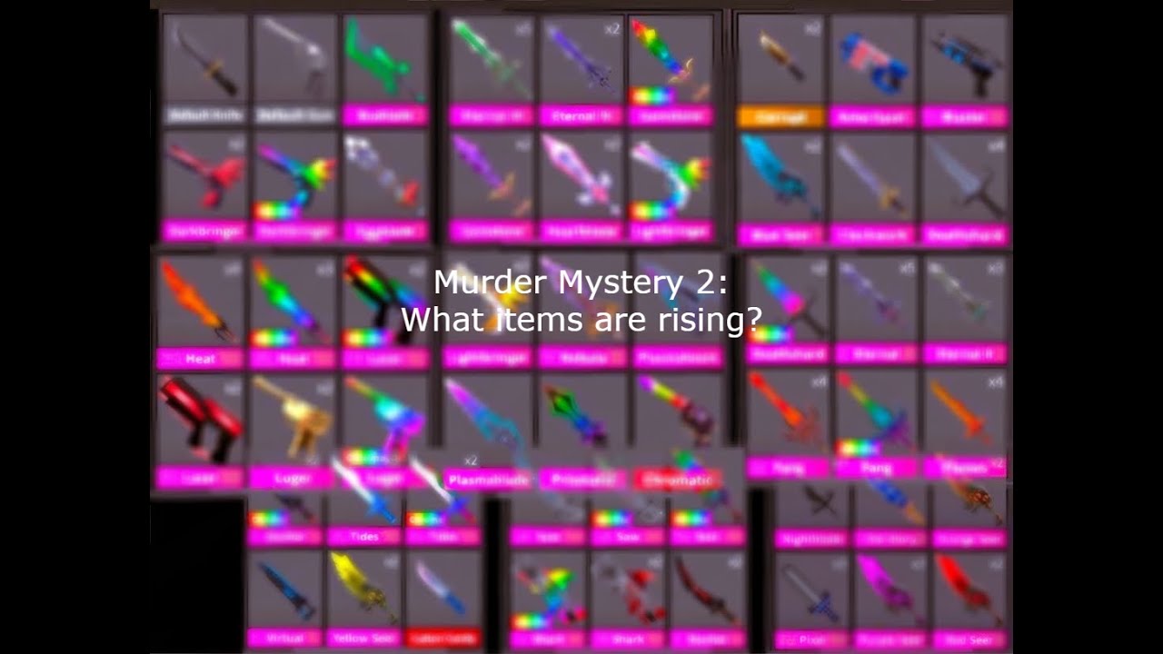 (MM2) What Items Should You Trade For? - YouTube